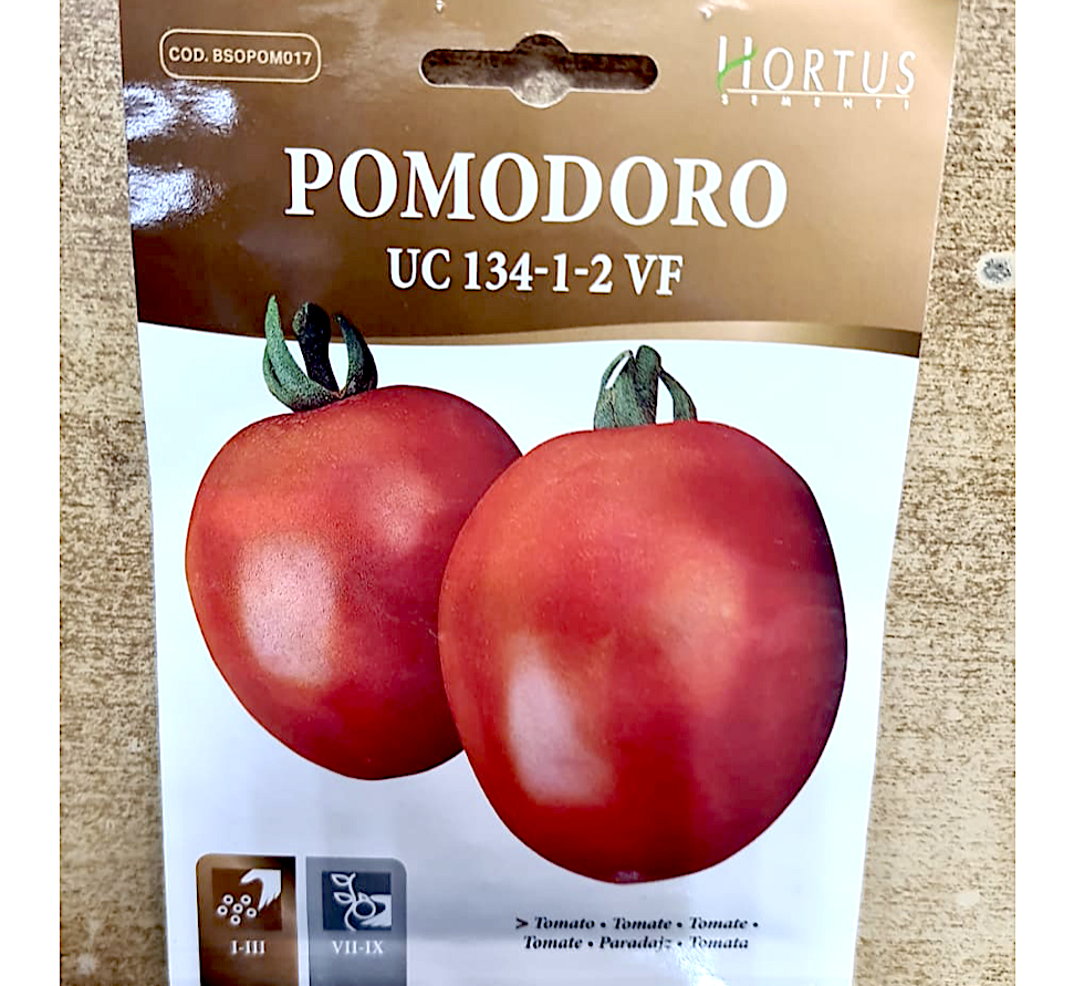 Tomato Vegetable Seeds "Pomodoro UC 134 VF" by Hortus – Cacti