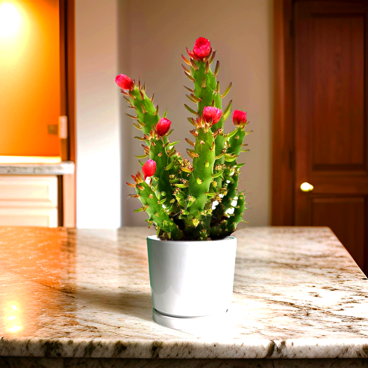 Eve's pin Cactus | Opuntia Subulata Indoor 5-8cm – Cacti