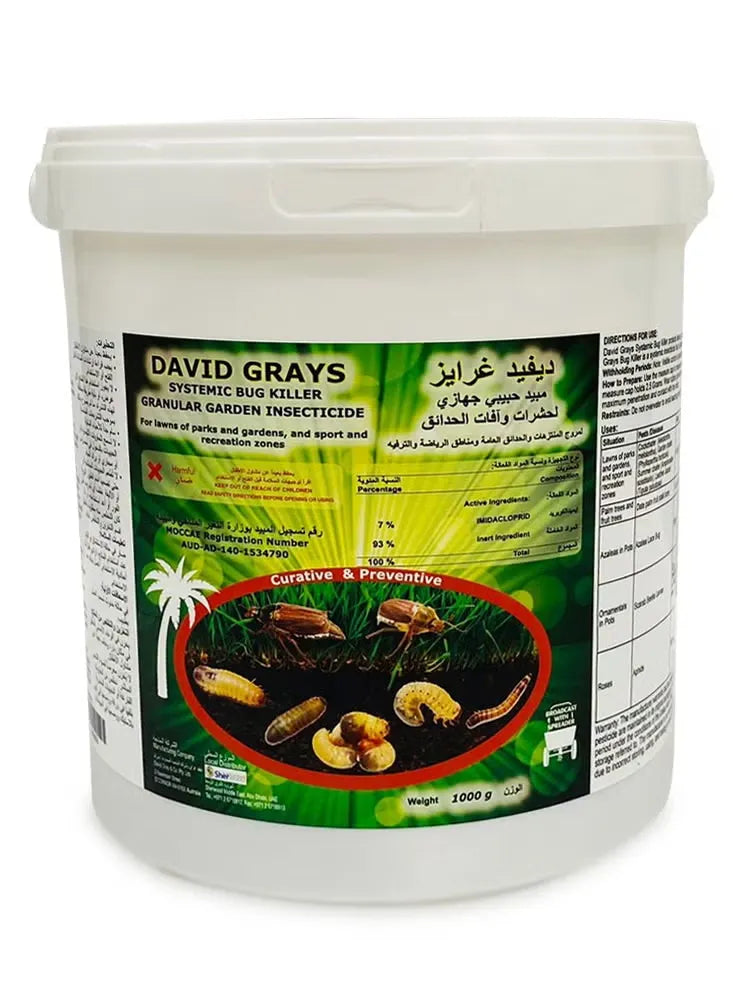 DAVID GRAYS Granular Garden Insecticide 1kg – Cacti