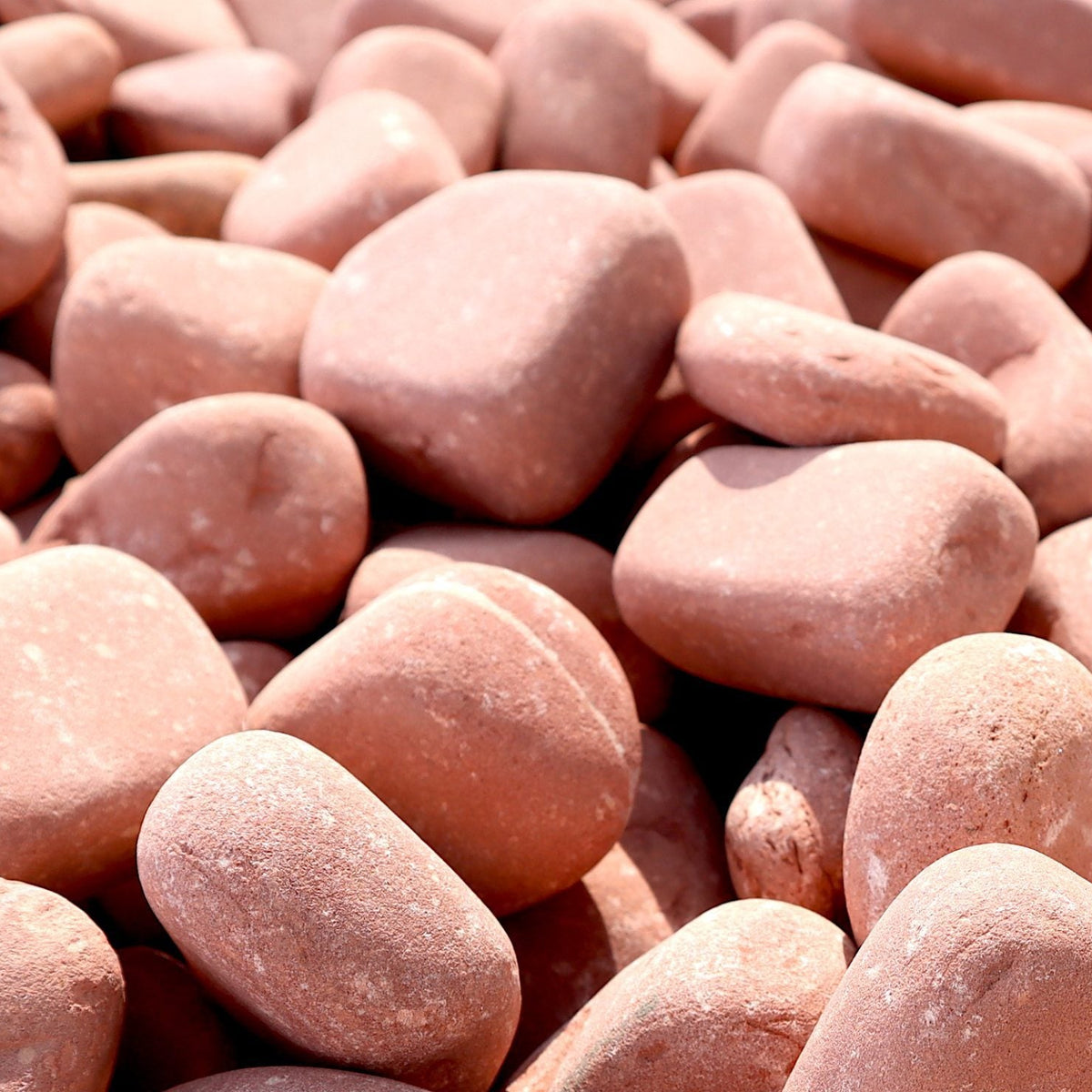 Tumbled Red River Stone "Natural Garden Material" – Cacti