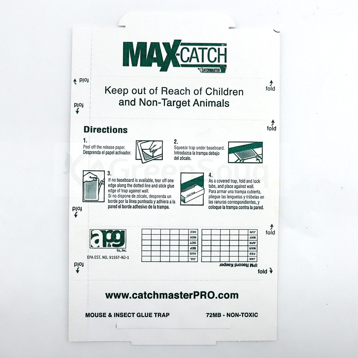 Mouse and Insect Trap "Max-Catch" by CatchMaster – Cacti