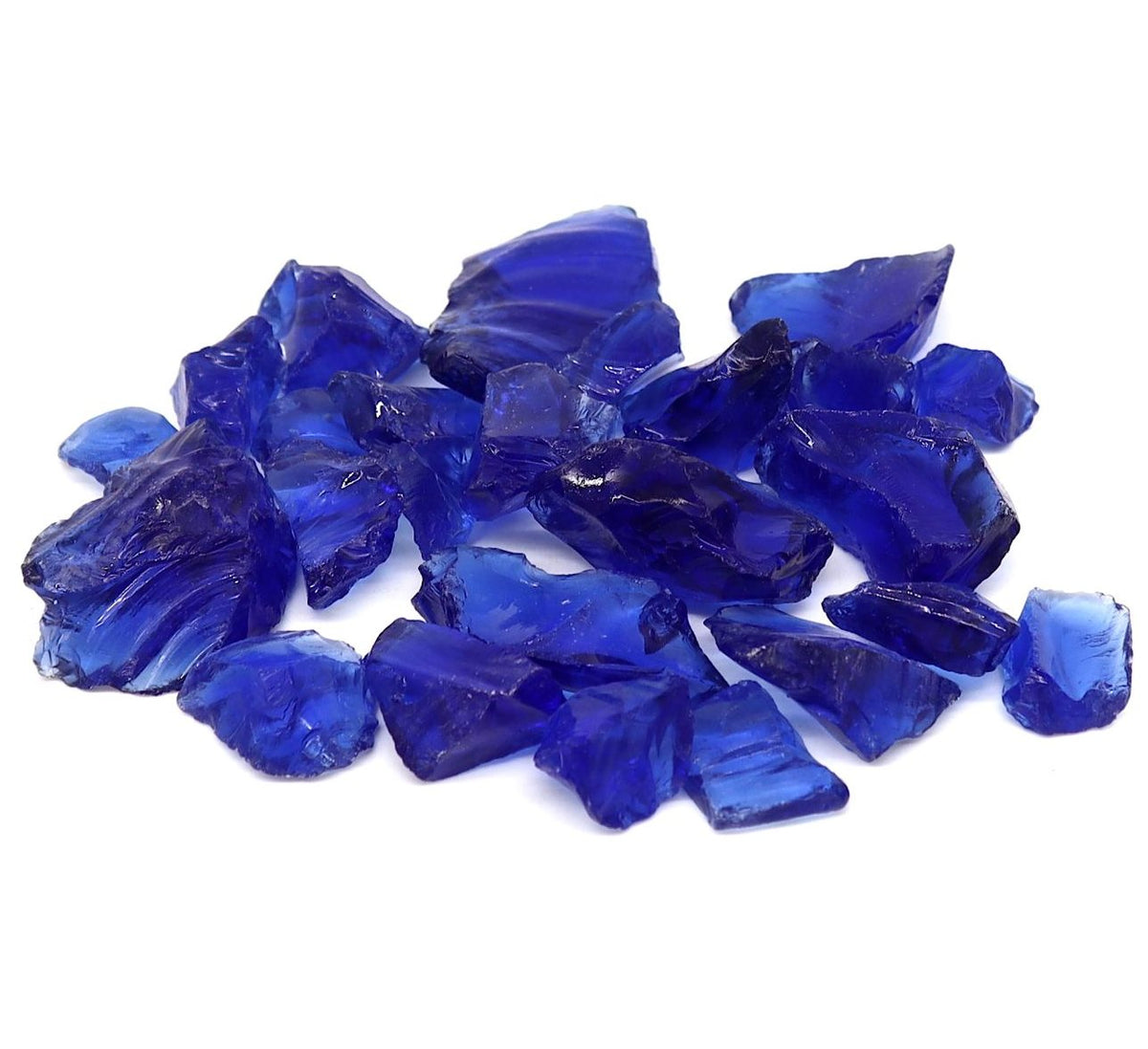 Landscape Mulch Cobalt Blue | Glass Mulch | Cobalt Blue – Cacti