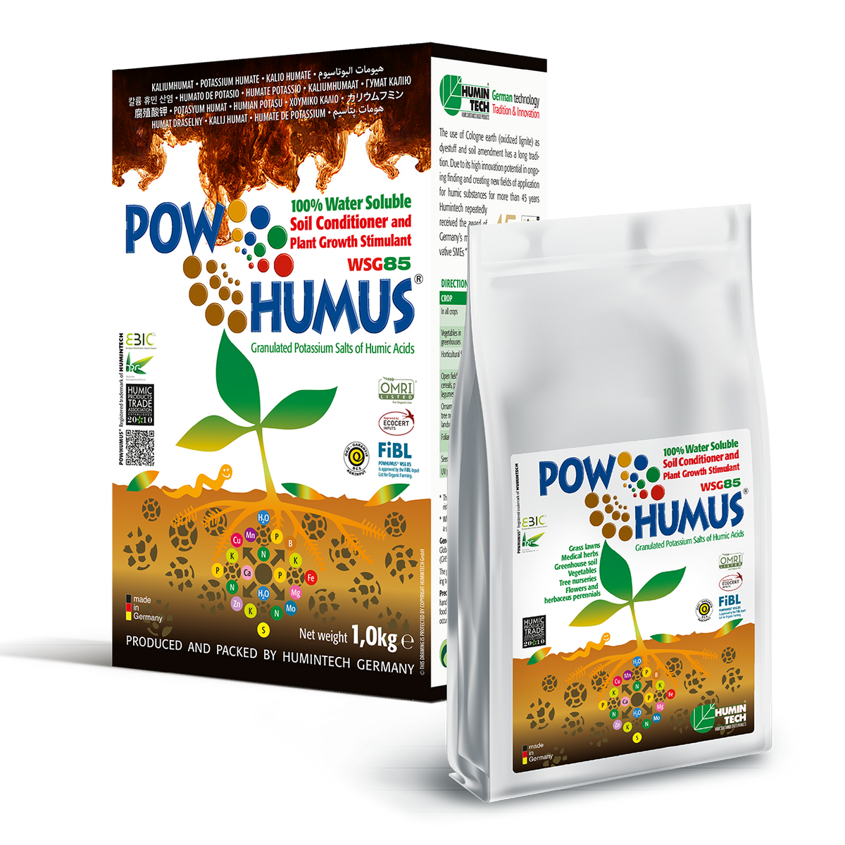 German brand Humic Acid powder 1kg pack – Cacti