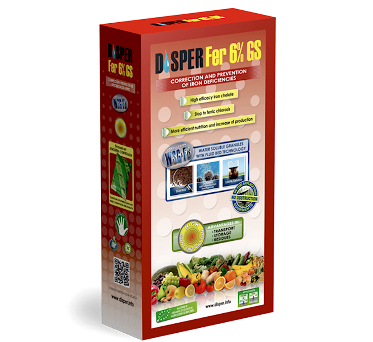 Disper Fer 6% Best for plant Iron Deficiencies – Cacti