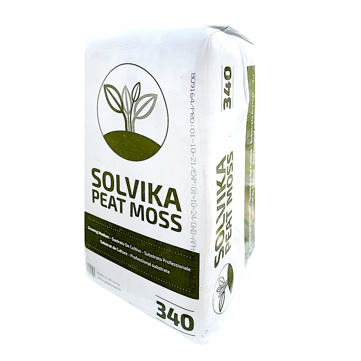 Peat Moss Solvika Made in Lithuania 340 Ltr – Cacti