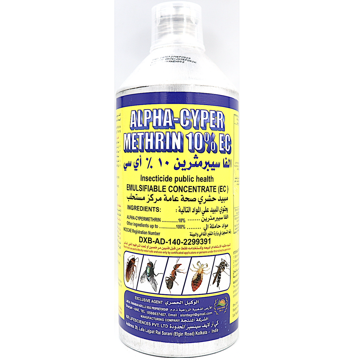 ALPHA-CYPERMETHRIN® 10% EC Public Health Insecticide 1Ltr – Cacti